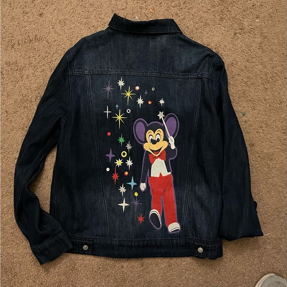 Disney | Jackets & Coats | Disney Jacket Adult Medium Blue Electrical ...